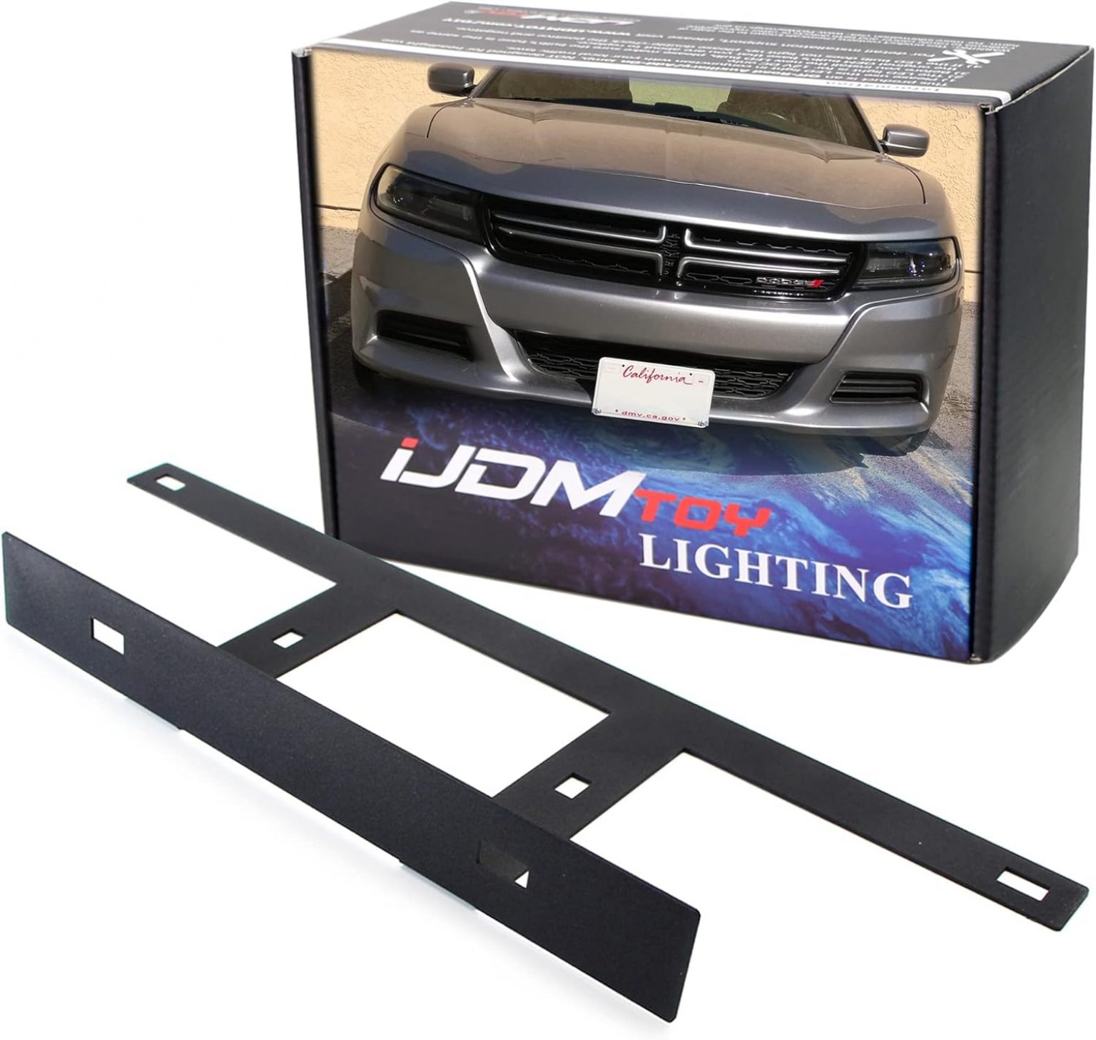 Elevate Your Dodge Charger with the iJDMTOY License Plate Relocator ...