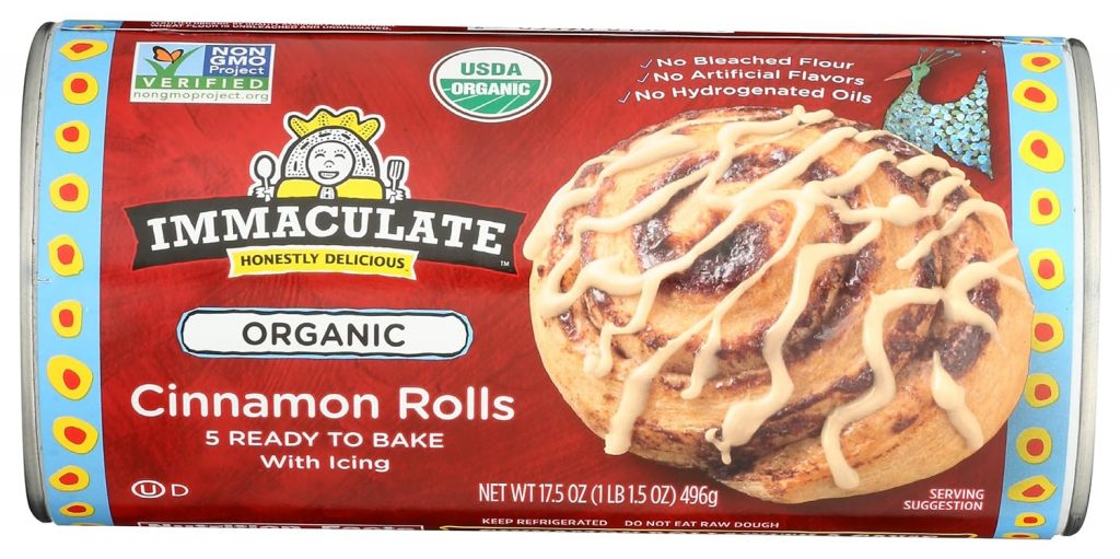 Delight in Every Bite: Immaculate Baking Company Organic Cinnamon Rolls ...