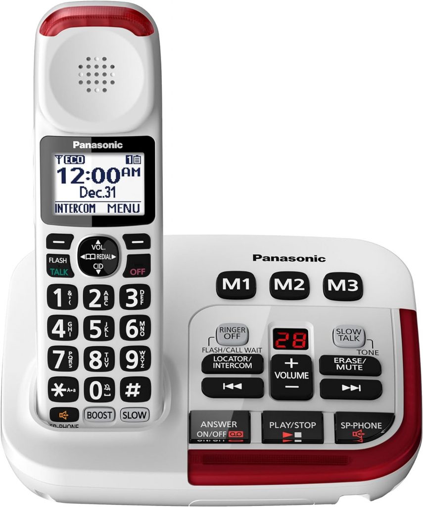 Panasonic Amplified Cordless Phone KX-TGM420W Review - Hunter Gregory ...