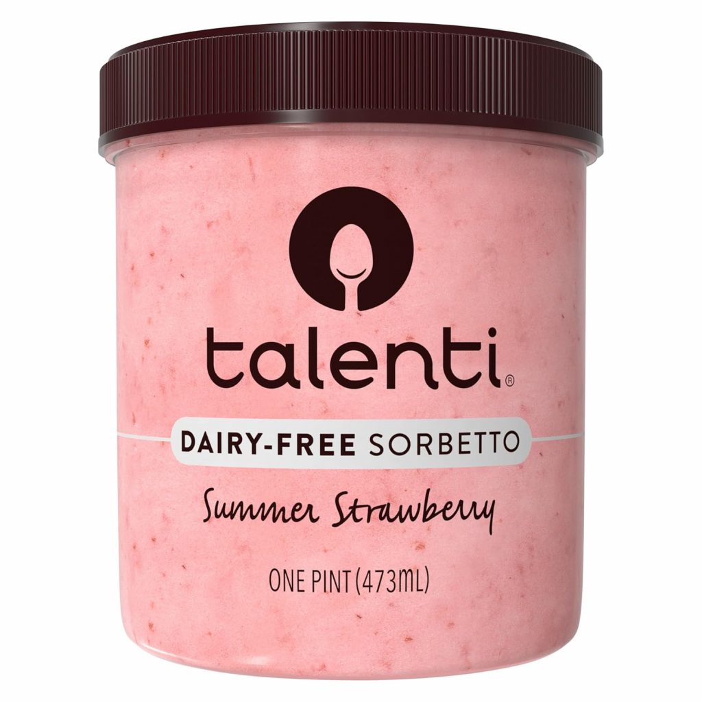 Talenti Dairy-Free Sorbetto: A Summer Delight with Real Strawberries ...