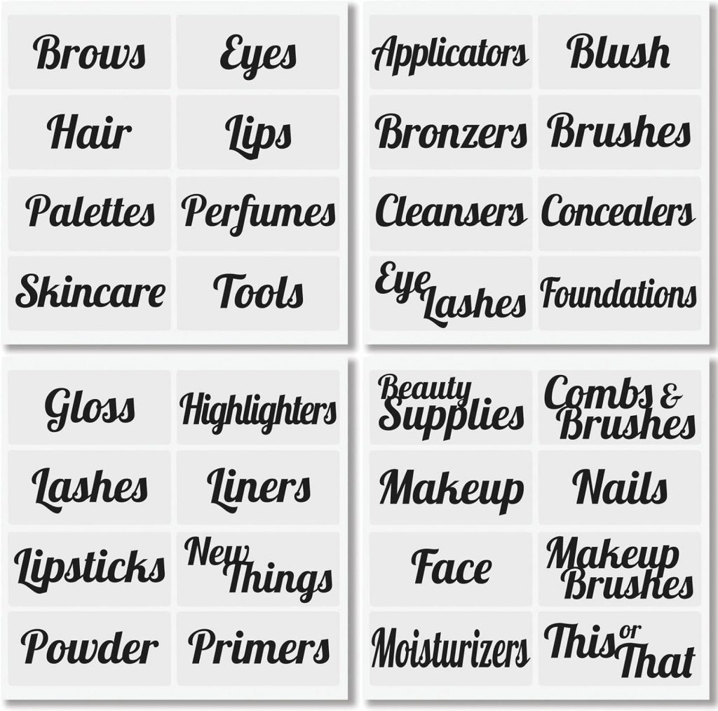 Organize with Style: mDesign Home Organization Labels Review - Hunter ...