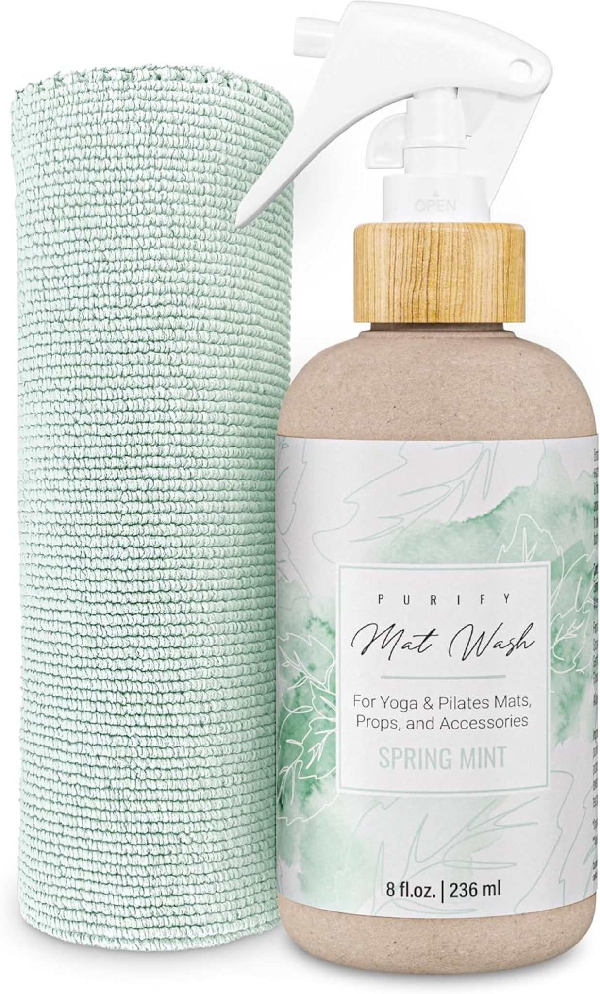 Revitalize Your Practice with Organic Yoga Mat Cleaner Spray - Hunter ...