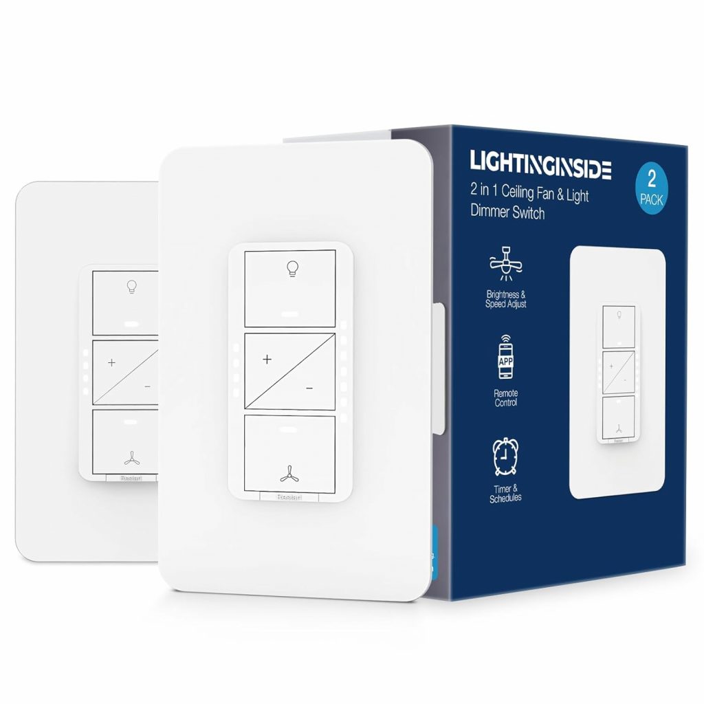 Smart Living with the 2 in 1 Smart Ceiling Fan Control and Light Dimmer ...