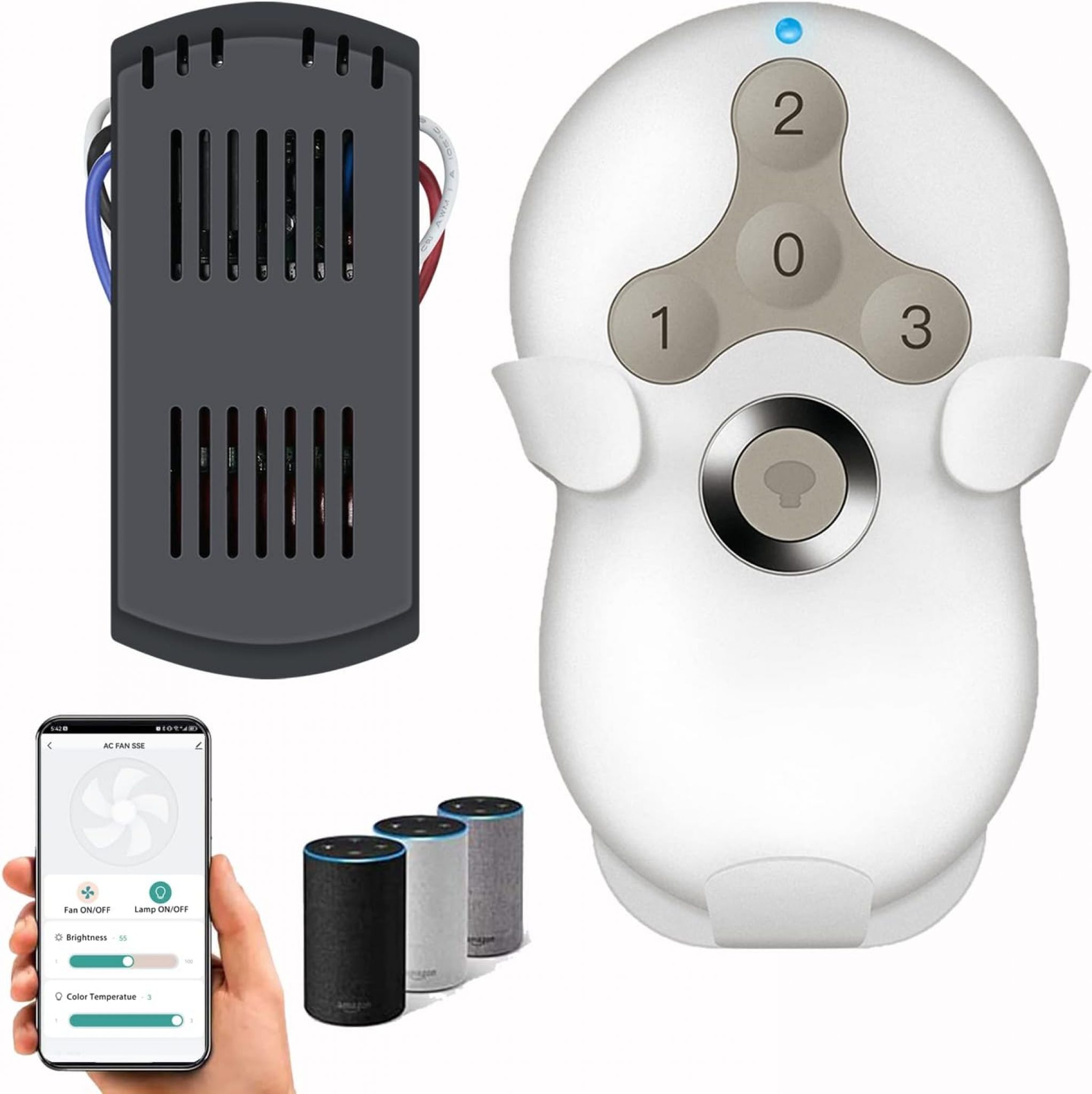 Ultimate Guide to the Smart WiFi Universal Ceiling Fan Remote Control Kit - Hunter Gregory ...