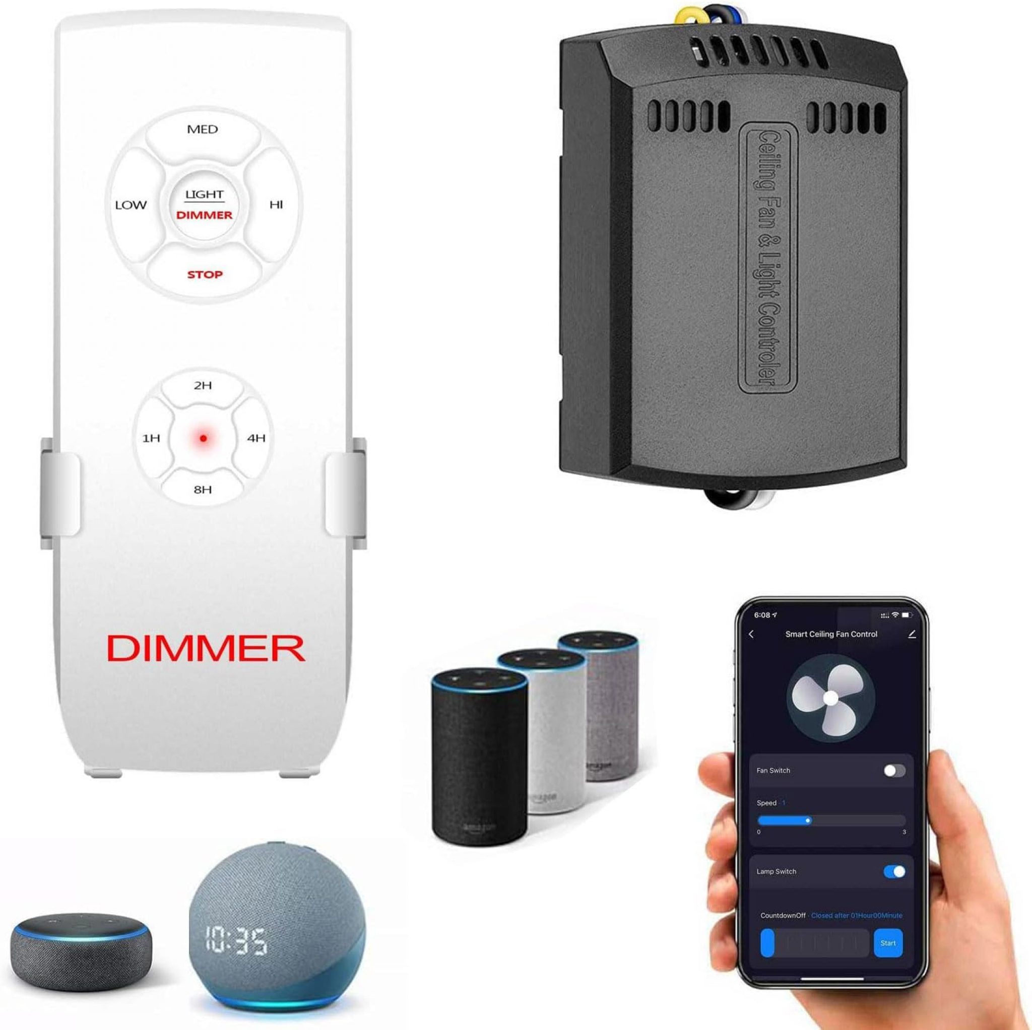 Upgrade Your Ceiling Fan Experience with the Smart WiFi Ceiling Fan ...