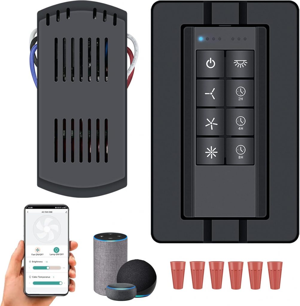 Smart WiFi Universal Ceiling Fan Remote Control Kit Review - Hunter ...