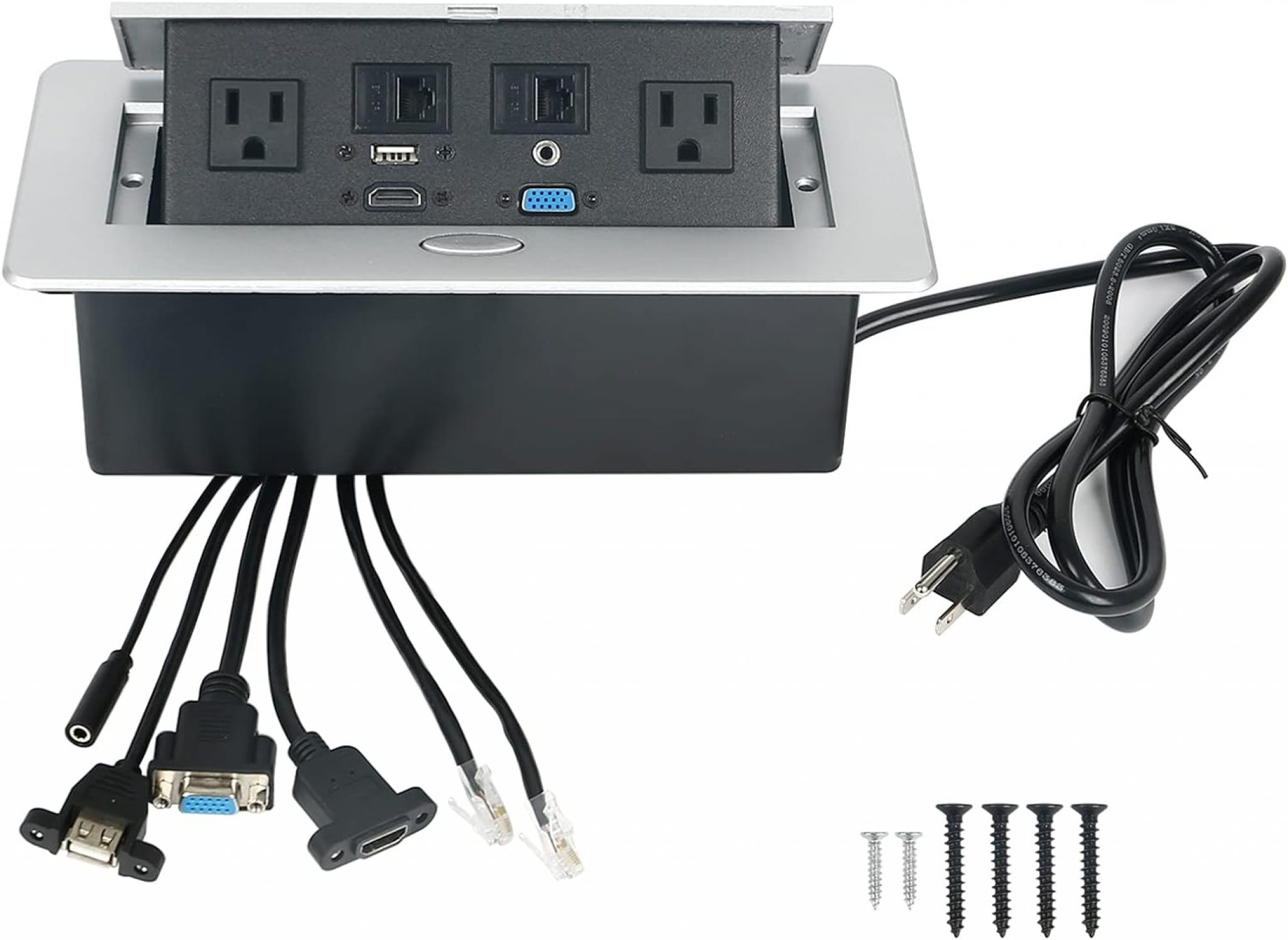 The Ultimate Guide to the AQQHSAIN Table Pop Up Power Strip Box ...
