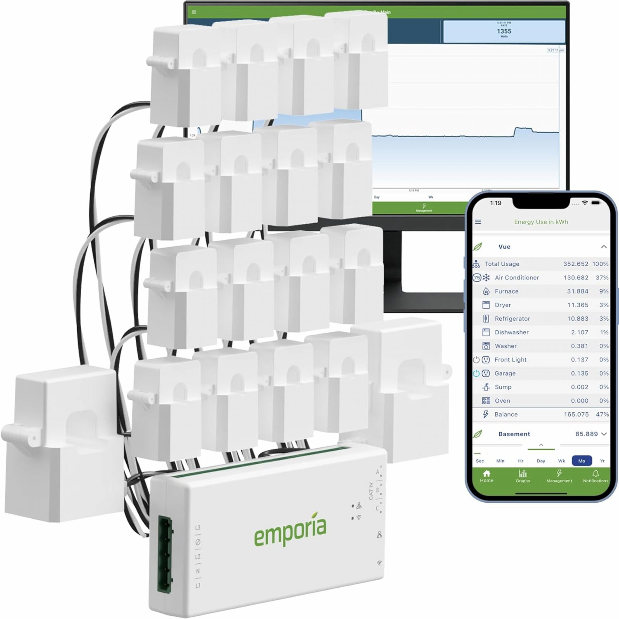 Emporia Gen 3 Smart Home Energy Monitor Review - Hunter Gregory - Make ...