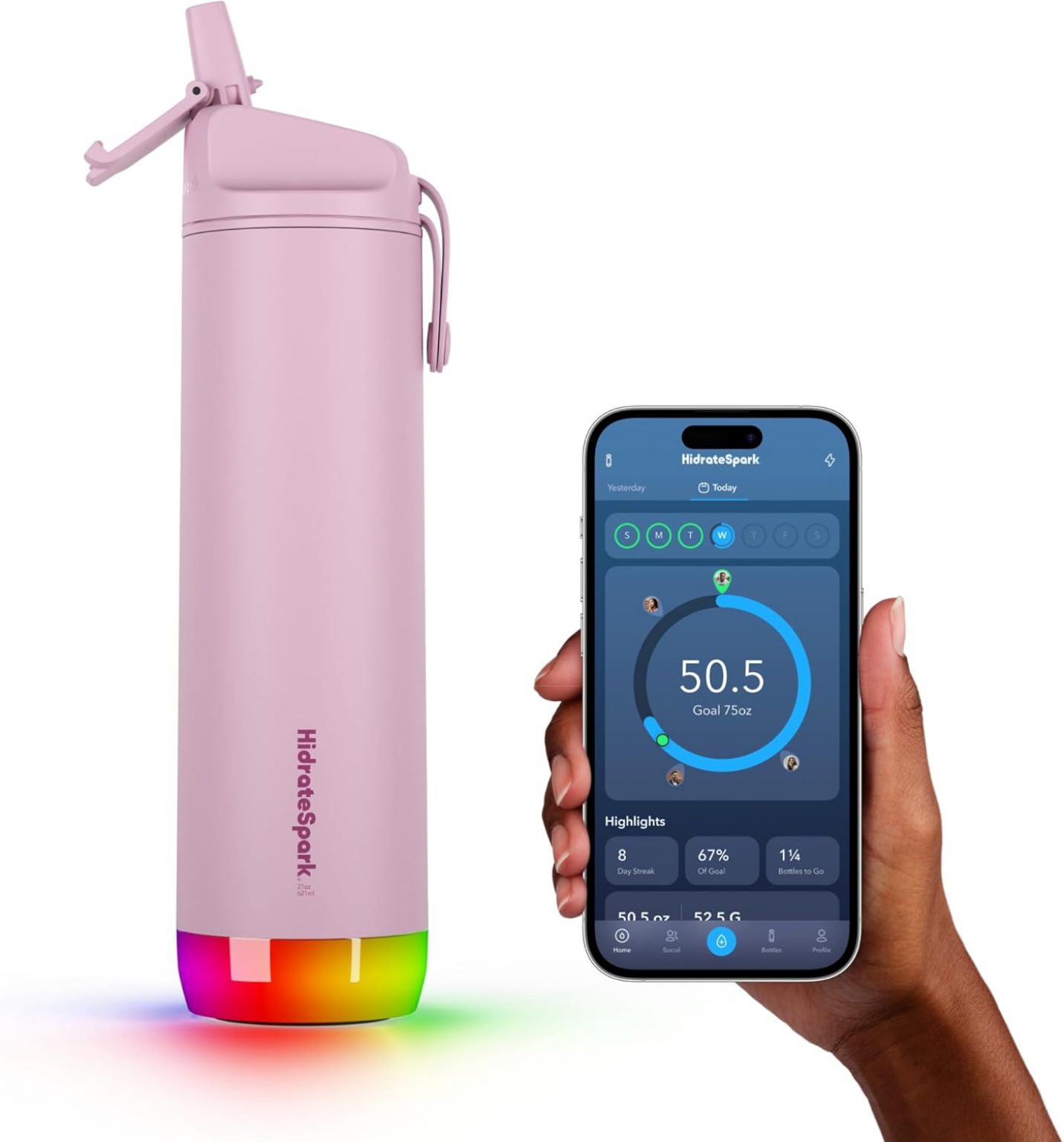 Unleashing Hydration: The Hidrate Spark PRO Smart Water Bottle Review ...