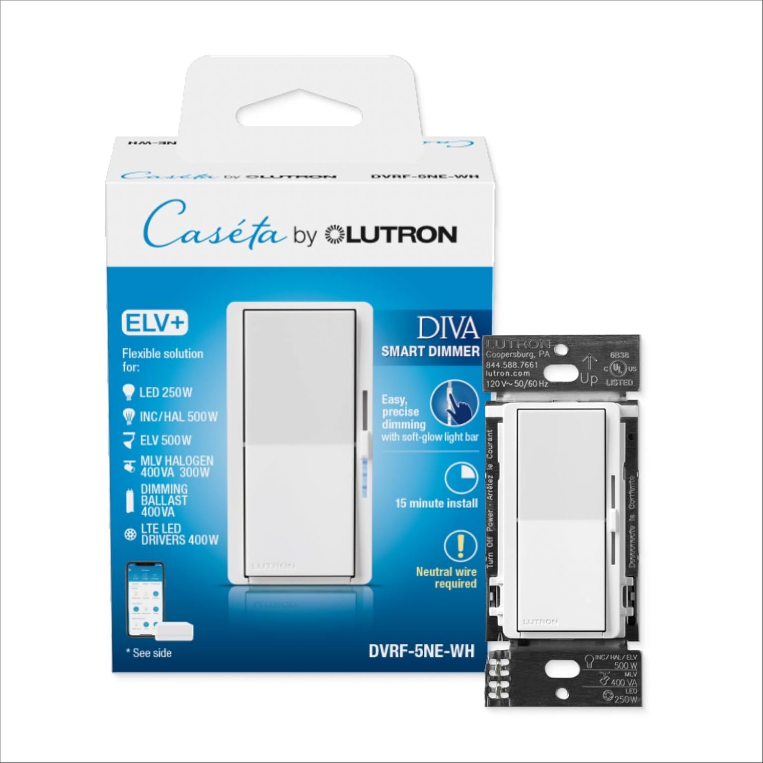 Unlocking Smart Lighting with Lutron Diva Smart Dimmer Switch - Hunter ...