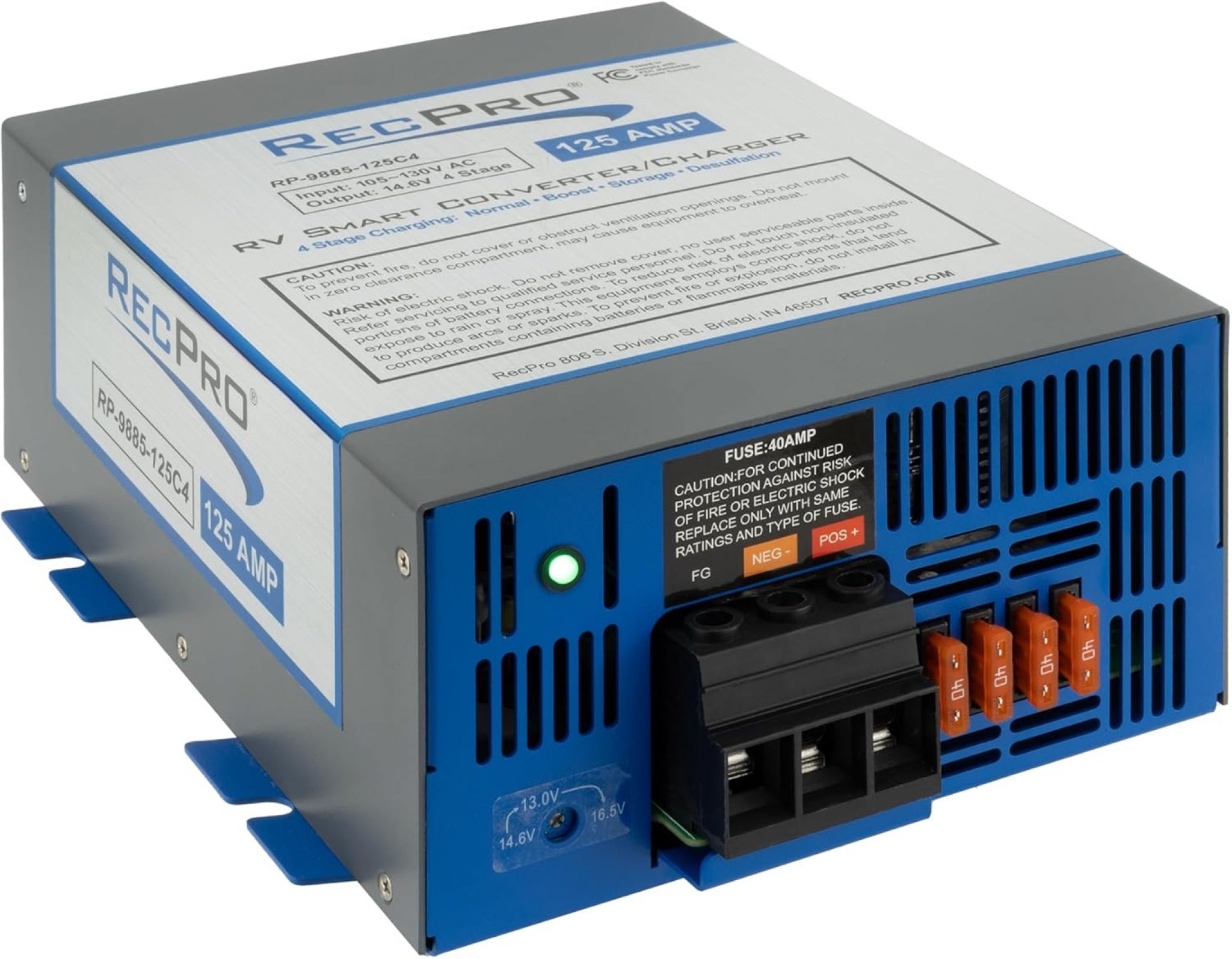 RecPro RV Converter 125 Amp Review: Powering Your Adventures - Hunter ...